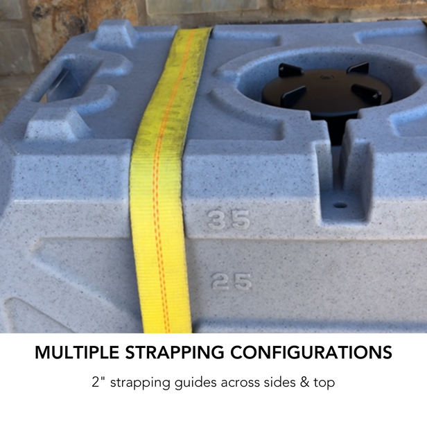 Exodus 35 Gallon Water Tank - Emergency Preparedness Water Storage ...