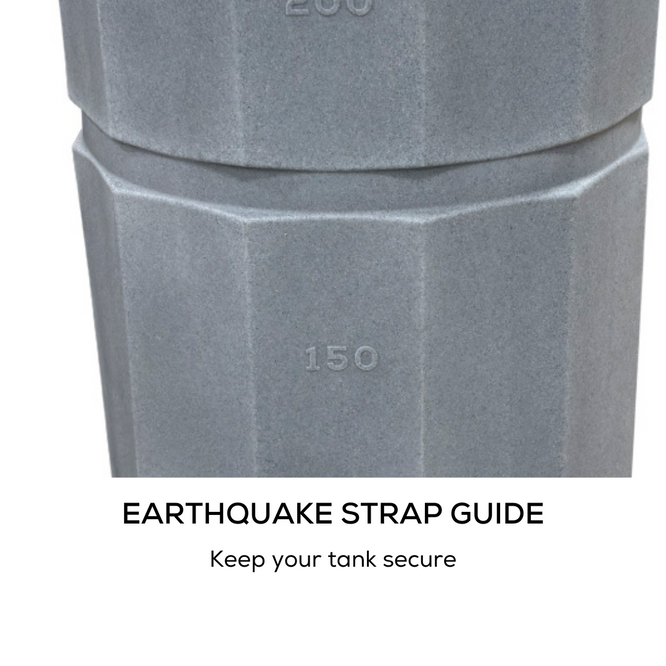 QuakeTank 250 Gallon Water Tank - Emergency Preparedness Water Storage ...